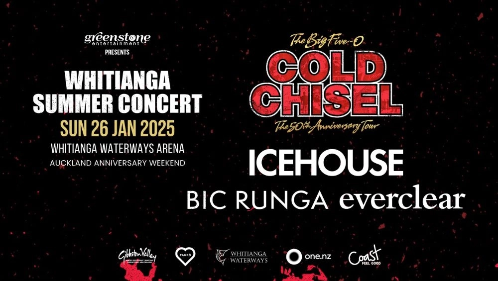 Cold Chisel, Icehouse, Bic Runga and Everclear Headline Whitianga ...